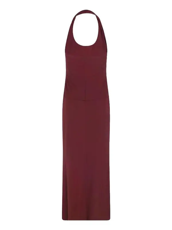 Seventy Halterneck Dress - Red