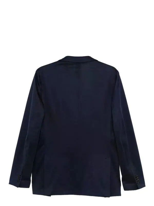 LARDINI Single-breasted Blazer - Blue