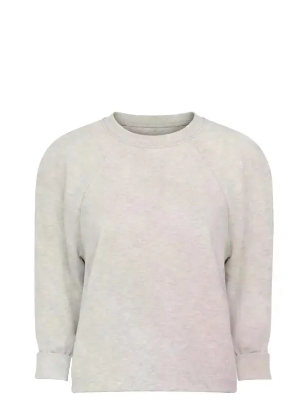Norma Kamali Crewneck Sweater With Raglan Sleeves - Grey