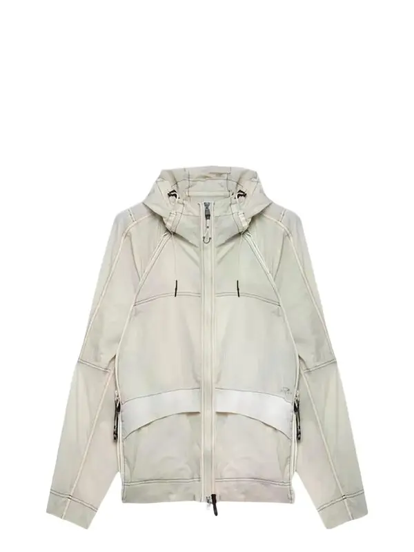 Oakley Contrast-stitch Hooded Jacket - Neutrals