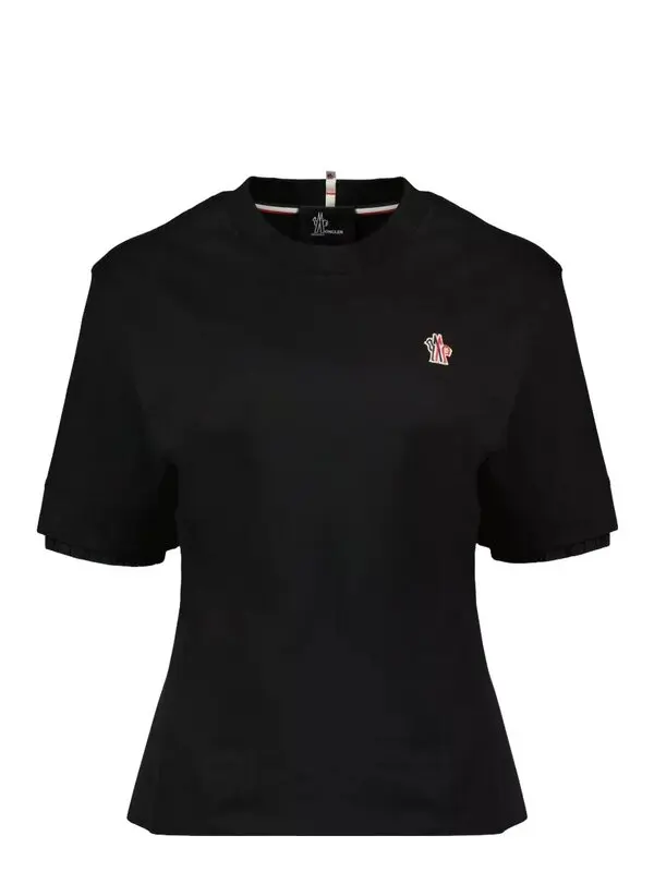 Moncler Logo Detail T-shirt - Black