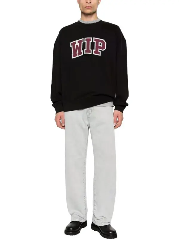 Carhartt Work In Progress Logo-print Sweatshirt - Black