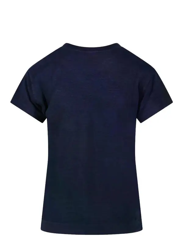 DANIELE FIESOLI Round Neck T-shirt - Blue
