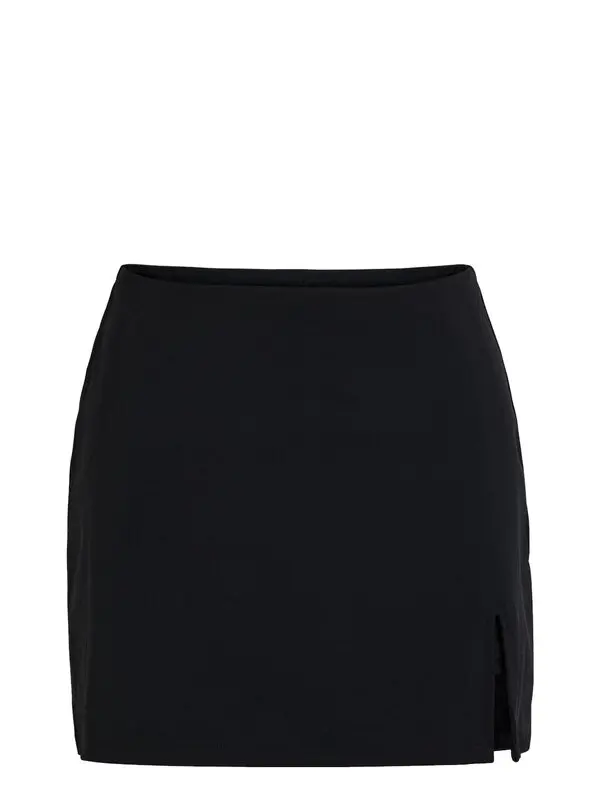 TALA Skinluxe Stretch-jersey Skort - Black