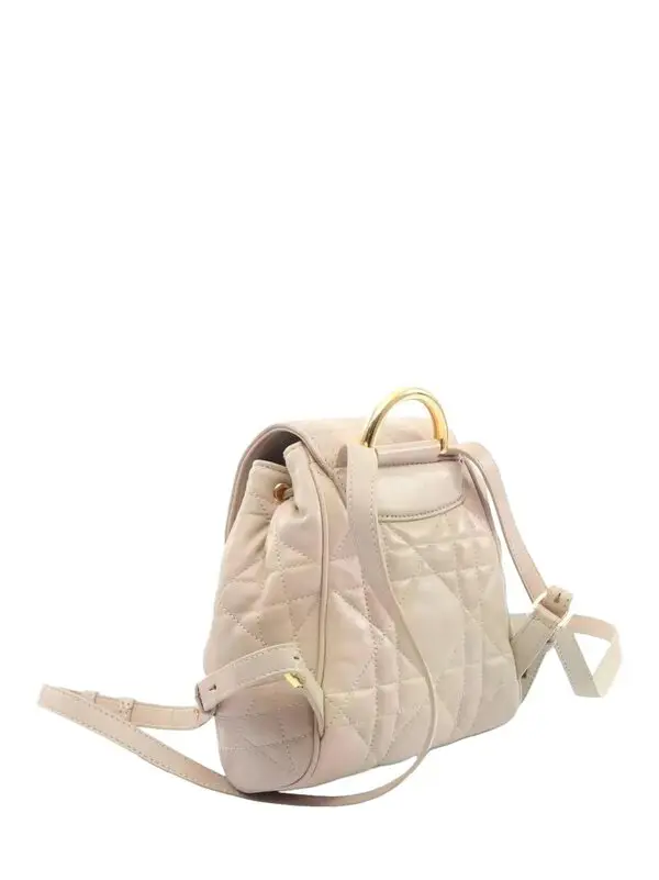 Dior Small 1990s Caro Macrocannage Backpack - Neutrals