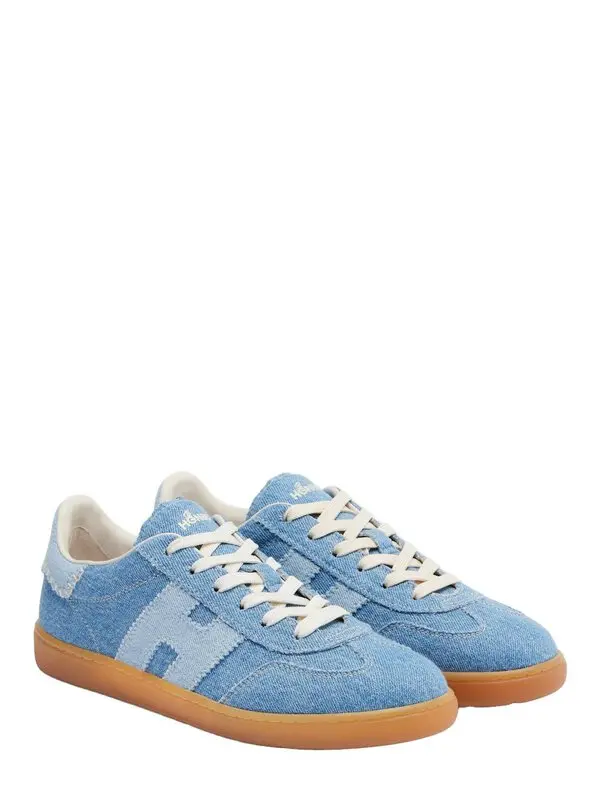 Hogan Denim Sneakers - Blue