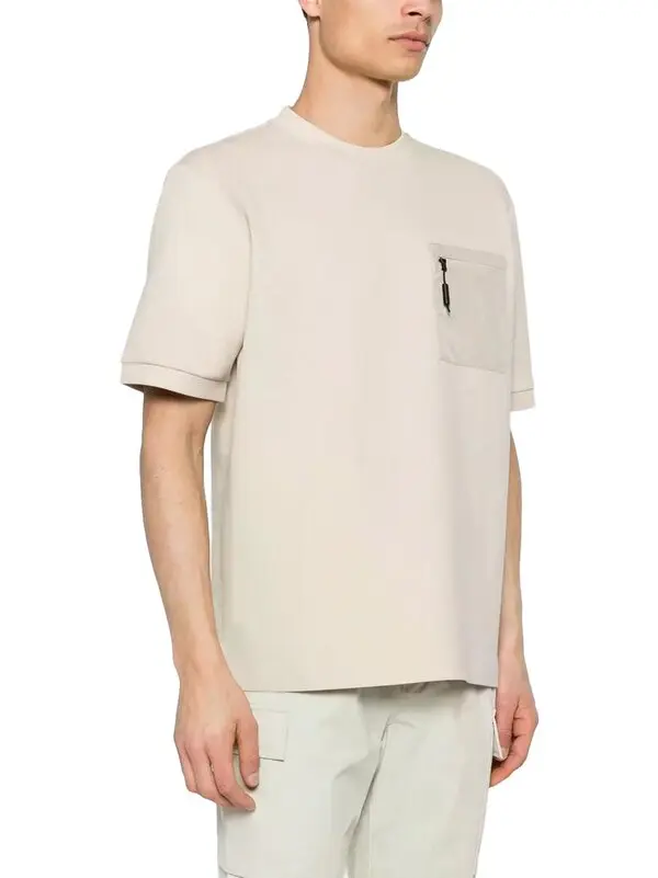 ALPHATAURI Jore Pocket T-shirt - Neutrals
