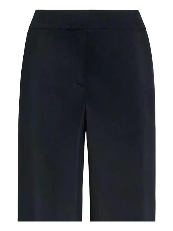 GENNY Wide-leg Trousers - Black