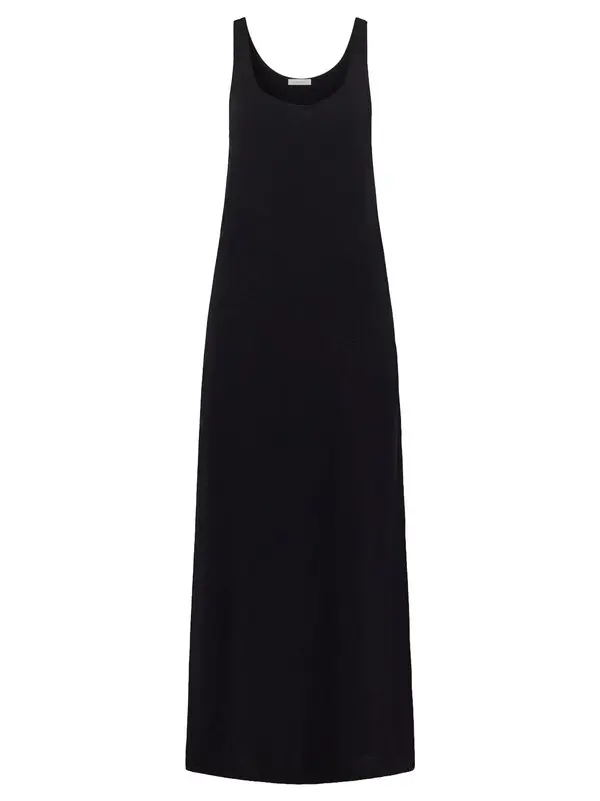 THE ROW Nareen Cashmere Maxi Dress - Black