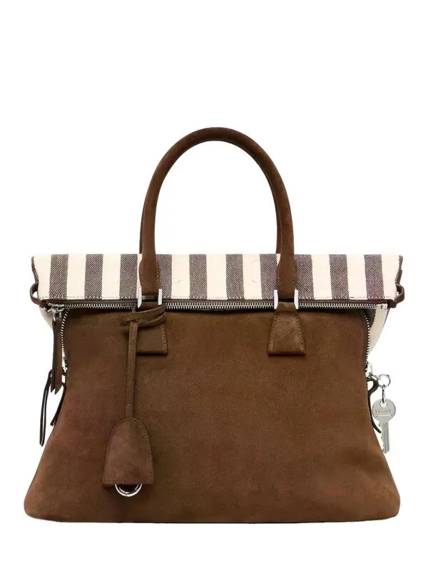 MAISON MARGIELA Medium 5ac Tote Bag - Brown