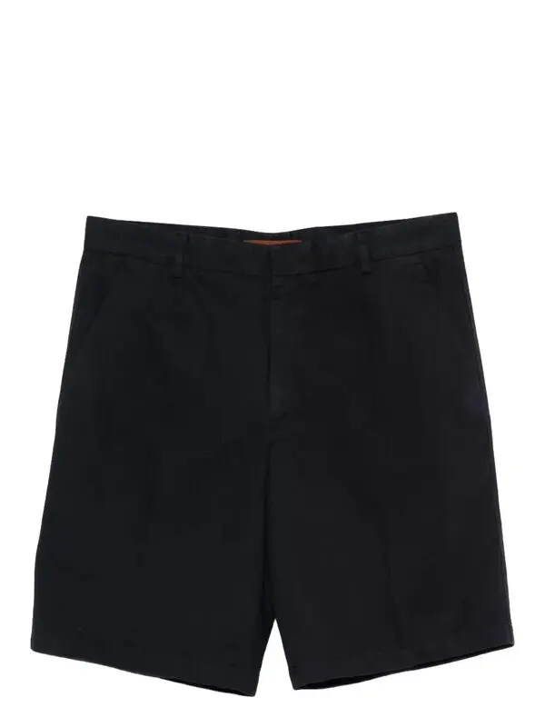 Zegna Tailored Pocket Shorts - Blue
