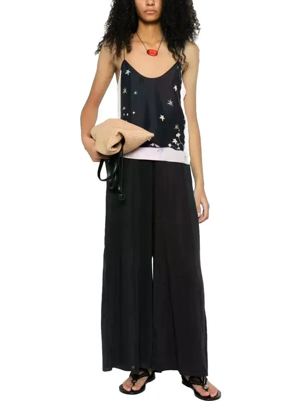 FORTE_FORTE Wide-leg Trousers - Black