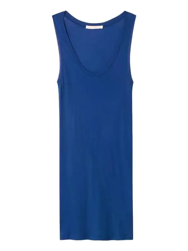 American Vintage Fitted Scoop-neck Tank Top - Blue