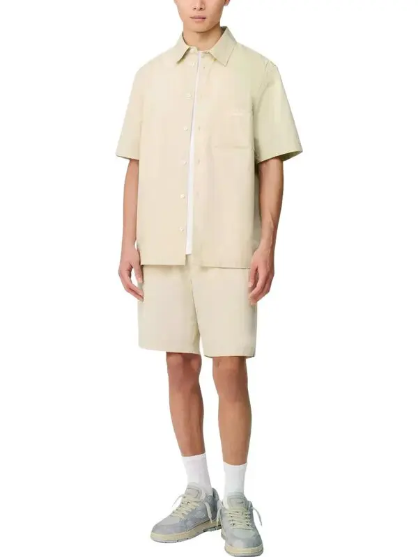 Axel Arigato Logo Detail Shorts - Neutrals