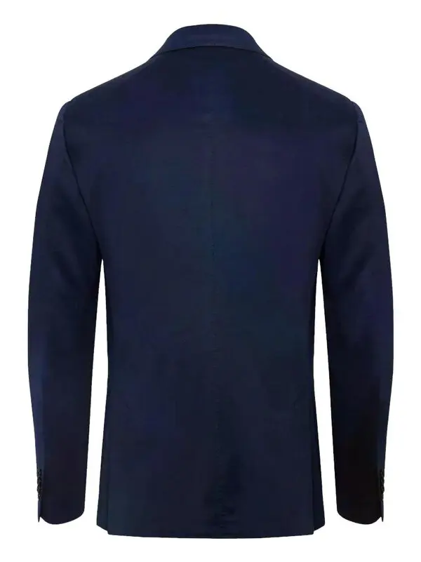 LARDINI Double-breasted Jacket - Blue