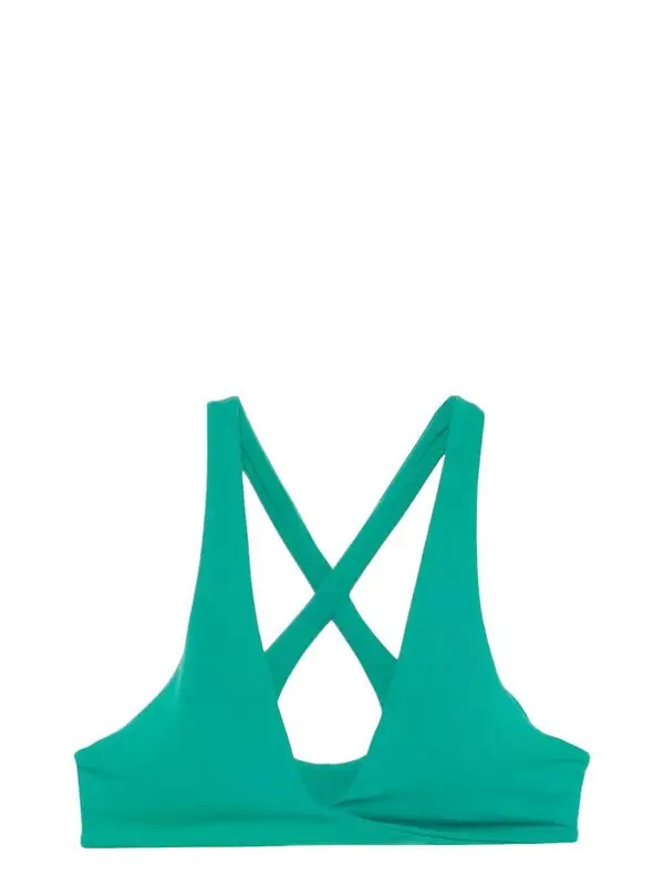 P.E Nation Swift Crossover Sports Bra - Green