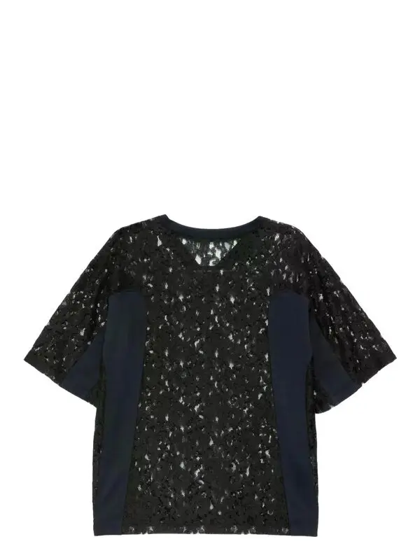 PUSHBUTTON Combi T-shirt - Black