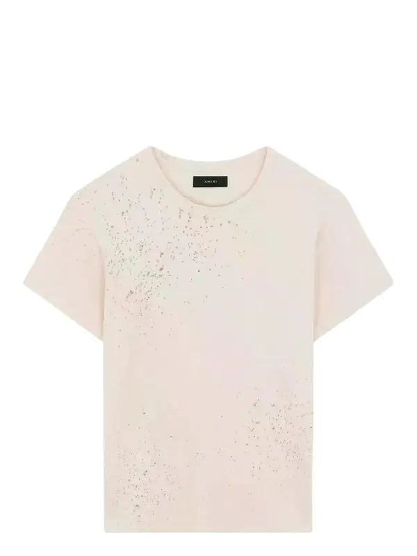 Amiri Speckled T-shirt - Neutrals