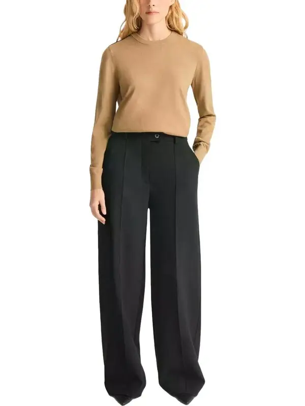 Fusalp Ottavia Strip-detail Sweater - Neutrals