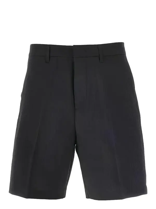 Emporio Armani Belt Loops Bermuda - Black
