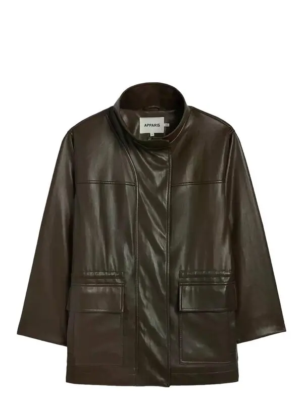 Apparis Edie Coat - Brown