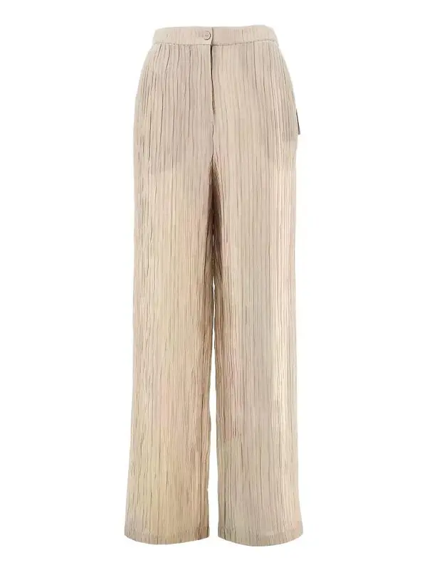 Emporio Armani Button-fastening Trousers - Neutrals