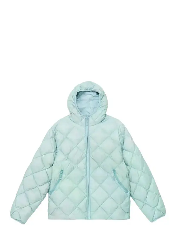 HIKING PATROL Quilted Hooded Jacket - Blue