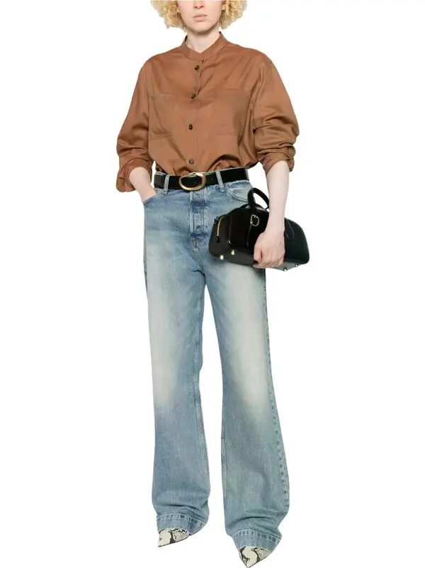 Herno Buttoned Shirt With Chest Pockets - Brown