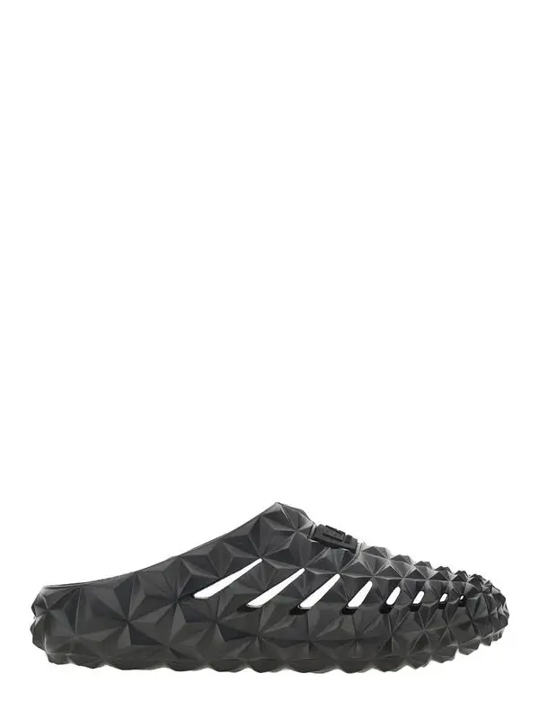 EA7 Emporio Armani Logo Detail Slides - Black