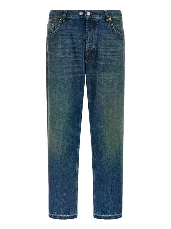 DEPARTMENT 5 Musso Cotton Wide-leg Jeans - Blue