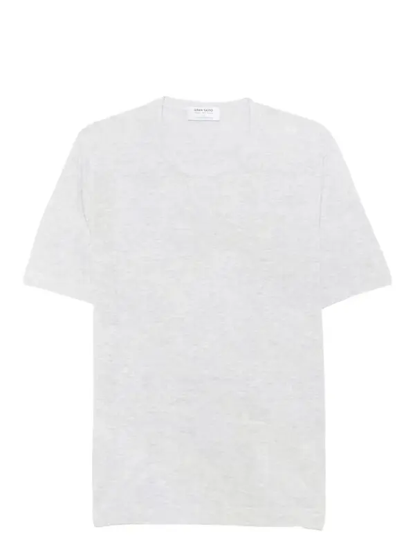 GRAN SASSO Crew-neck T-shirt - Grey