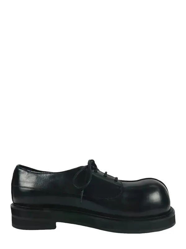 NO IDEA Lace-up Platform Loafers - Black