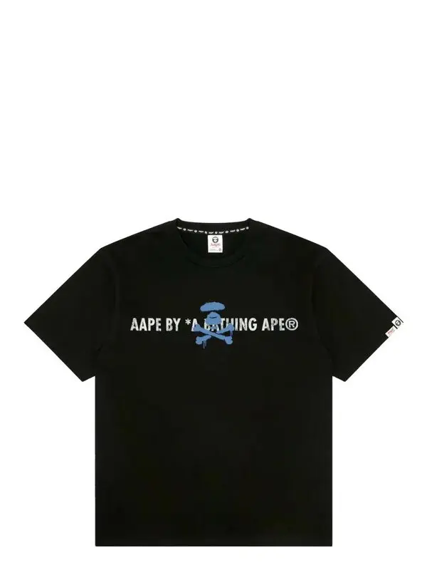AAPE BY *A BATHING APE Short-sleeve T-shirt - Black