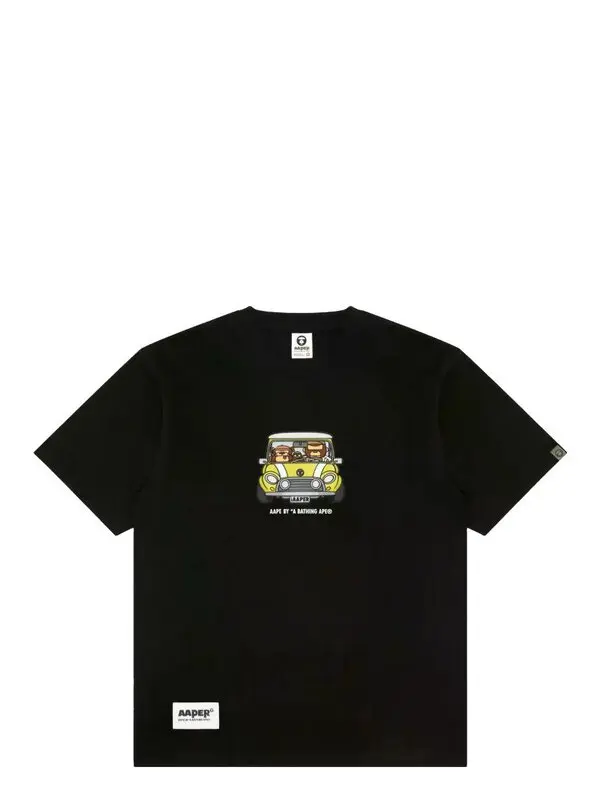 AAPE BY *A BATHING APE Graphic-print T-shirt - Black