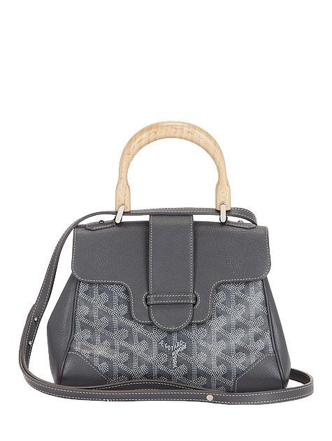 FWRD RENEW Goyard Mini Saigon Handbag - Grey