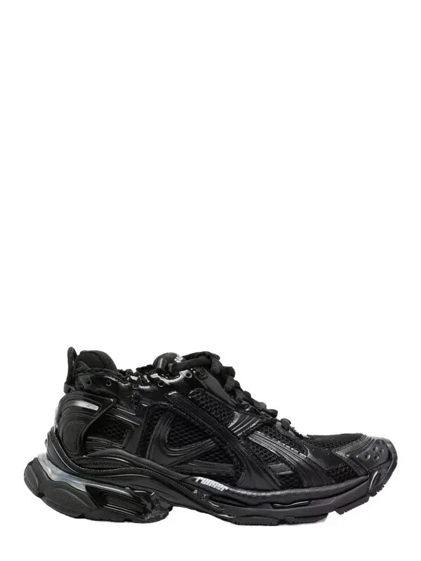 Balenciaga Runner Led Lace-up Sneakers - Black