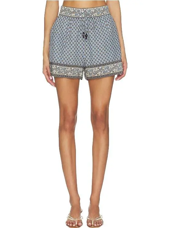 Veronica Beard Vilvaldi Short - Blue