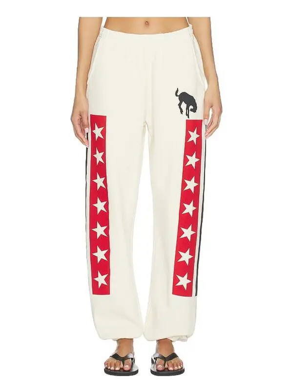 DARLIN Spangled Jogger Sweatpant - Ivory