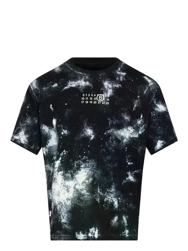 MAISON MARGIELA Graphic Print T-shirt - Black
