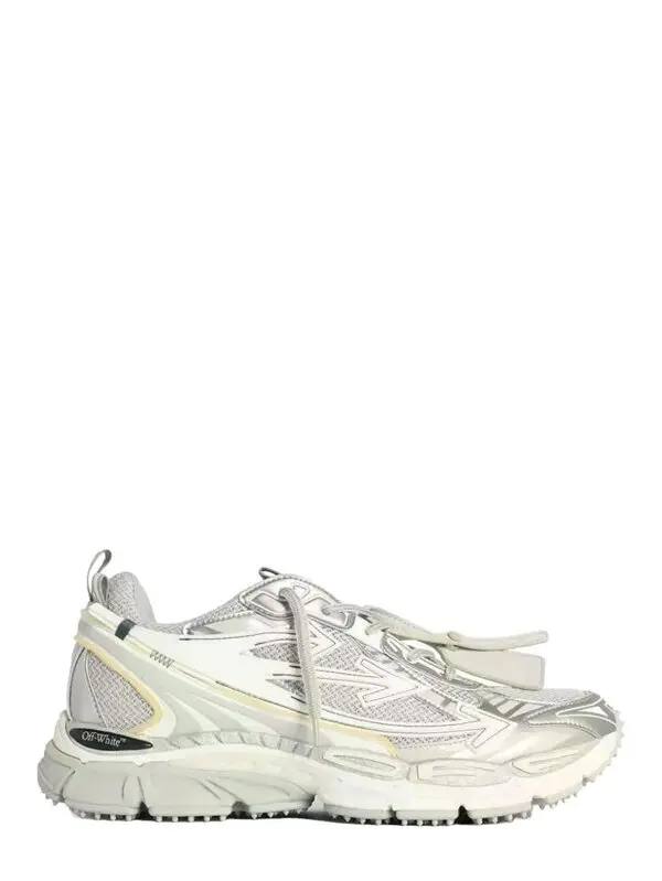 Off-White Arrows Zip Tie Lace-up Sneakers - Grey