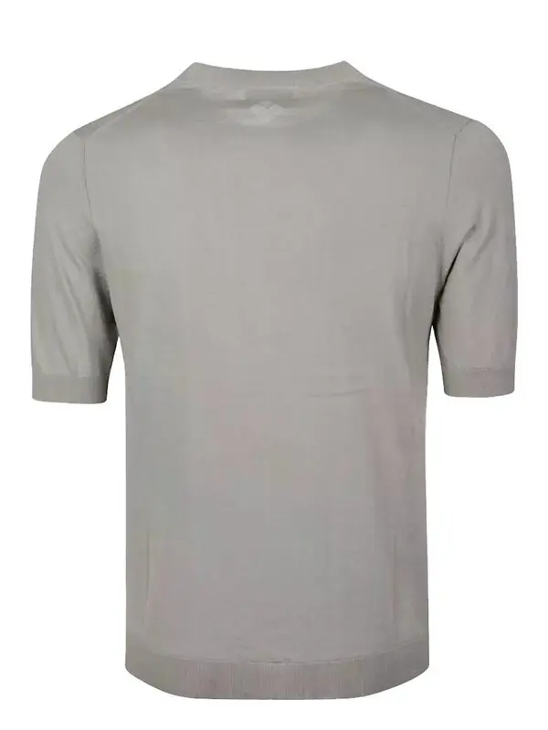BALLANTYNE Cotton T-shirt - Grey
