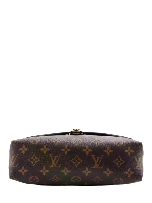 LOUIS VUITTON Saint Placide Handbag Monogram Canvas And Leather Shoulder Bag - Brown