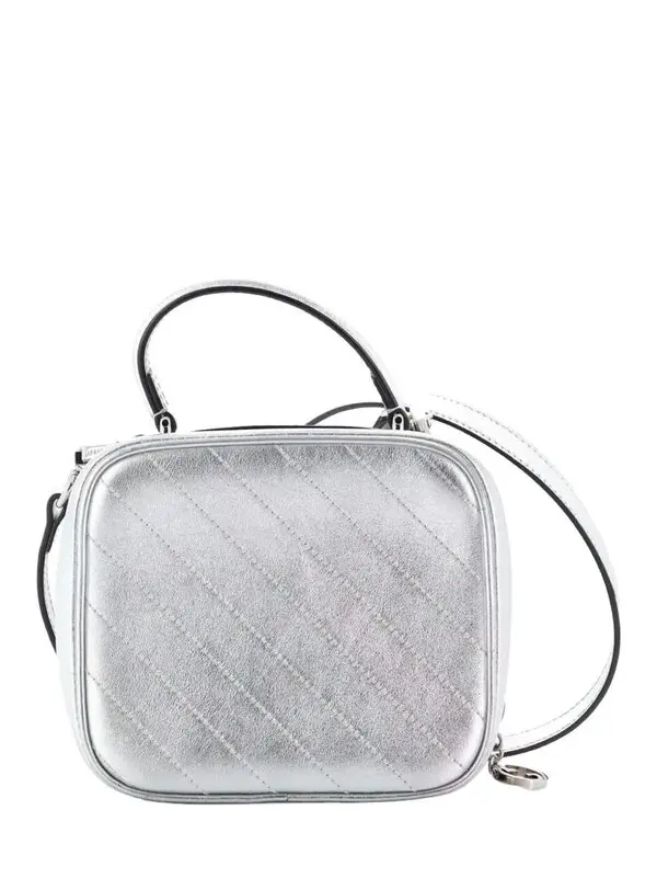 Gucci Blondie Nm Top Handle Shoulder Bag - Silver
