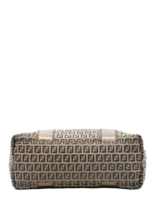 Fendi 2000-2010 Zucchino Canvas Tote Bag - Brown