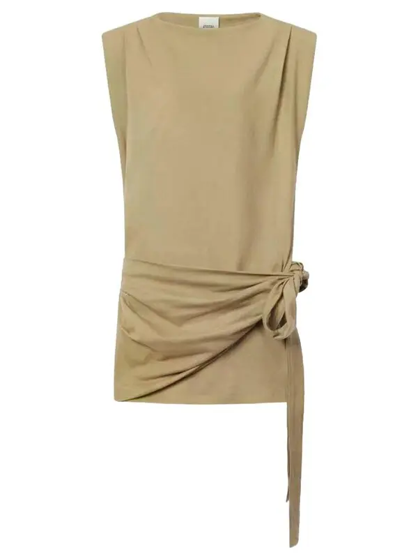 Isabel Marant Étoile Marielle Wrap-style Mini Dress - Neutrals