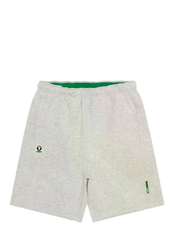 AAPE BY *A BATHING APE Embroidered-logo Shorts - Grey