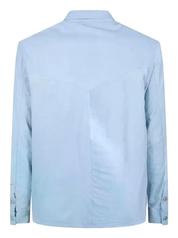 GIORGIO BRATO Snap-button Pocket Shirt - Blue