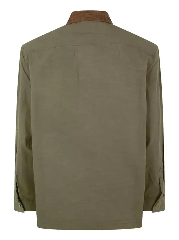 Barbour Corduroy-collar Shirt Jacket - Green