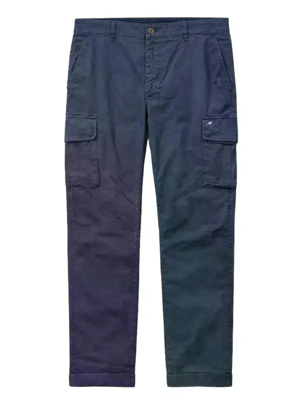MASON'S Cargo Trousers With Patch Pockets - Blue