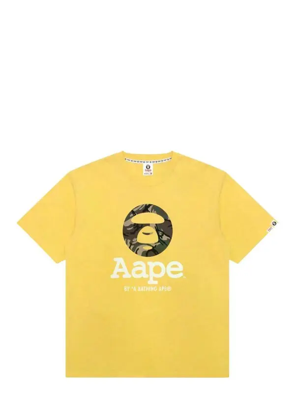 AAPE BY *A BATHING APE Graphic-print T-shirt - Yellow
